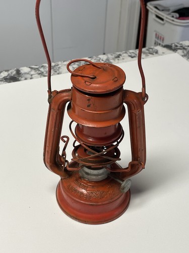 Winged Wheel No. 350 Red Vintage Kerosene Lantern Made In Japan - No ...