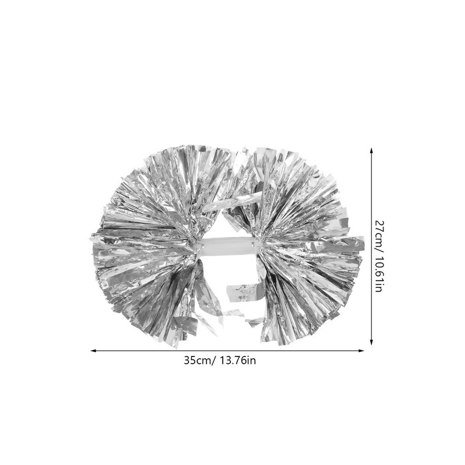4 Pcs Cheerleading Pom-poms Dance Team Spirit Pompoms Props for Events ...