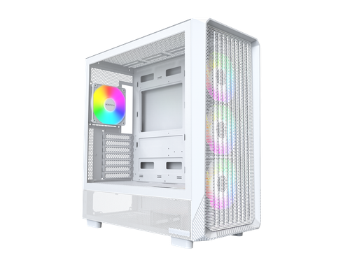 MONTECH X5- ATX Mid-Tower Gaming PC Case, High Airflow, 3x 140mm and 1x ...