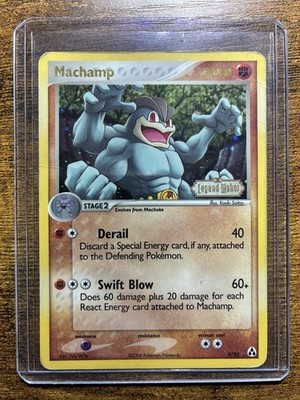 Machamp 9/92 EX Legend Maker Pokemon Card Reverse Holo Foil Rare | eBay