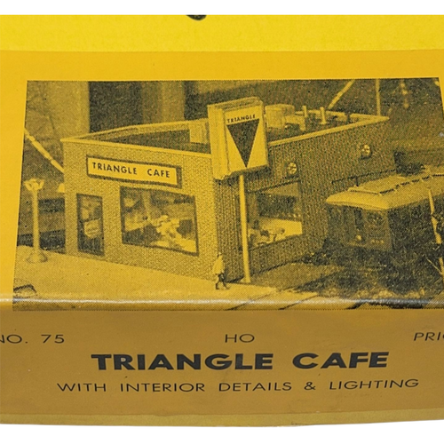 Suydam HO Scale Building Kit 75 Triangle Cafe NOS TRAIN LAYOUT model ...