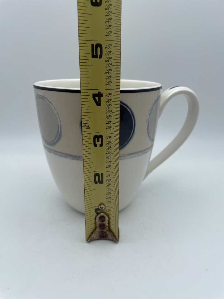 Noritake Ambience Java Graphite Coffee Mugs 14oz #7998 Sri Lanka S/4 ...