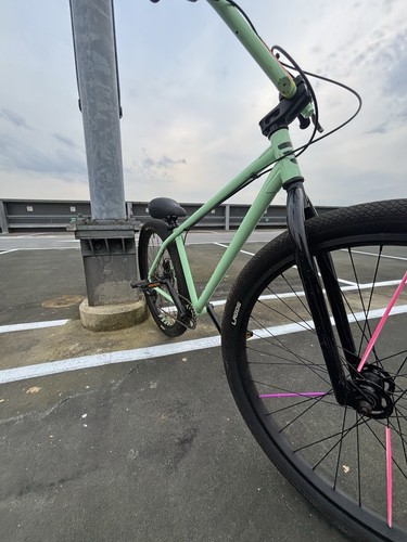 Mafia bomma 10 speed most parts are stock-shimano mt401 SE seat and ...