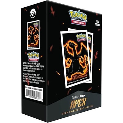 Ultra Pro Pokemon APEX Neon Kanto Deck Protectors - CHARIZARD [105 ...
