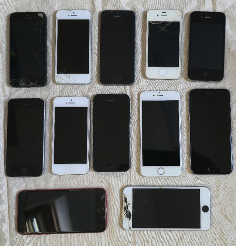 12 x iphones (apple) box A1 Untested SOLD FOR PARTS NO RETURNS | eBay UK