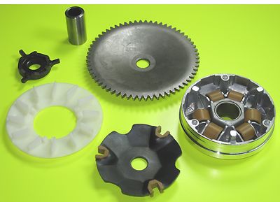 QMB/139 GY6 50cc ENGINE VARIATOR SCOOTER MOPED ATV GO KART ROLLER FAN ...