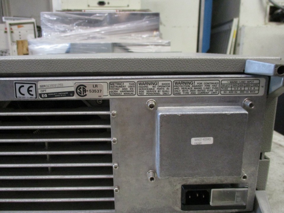 Hewlett Packard: 8922M GSM MS Test Set * | eBay