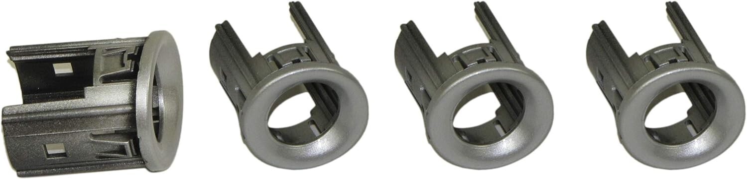 Rear Park Assist Sensor Retainer Inner Outer 4pcs Silver For SILVERADO ...