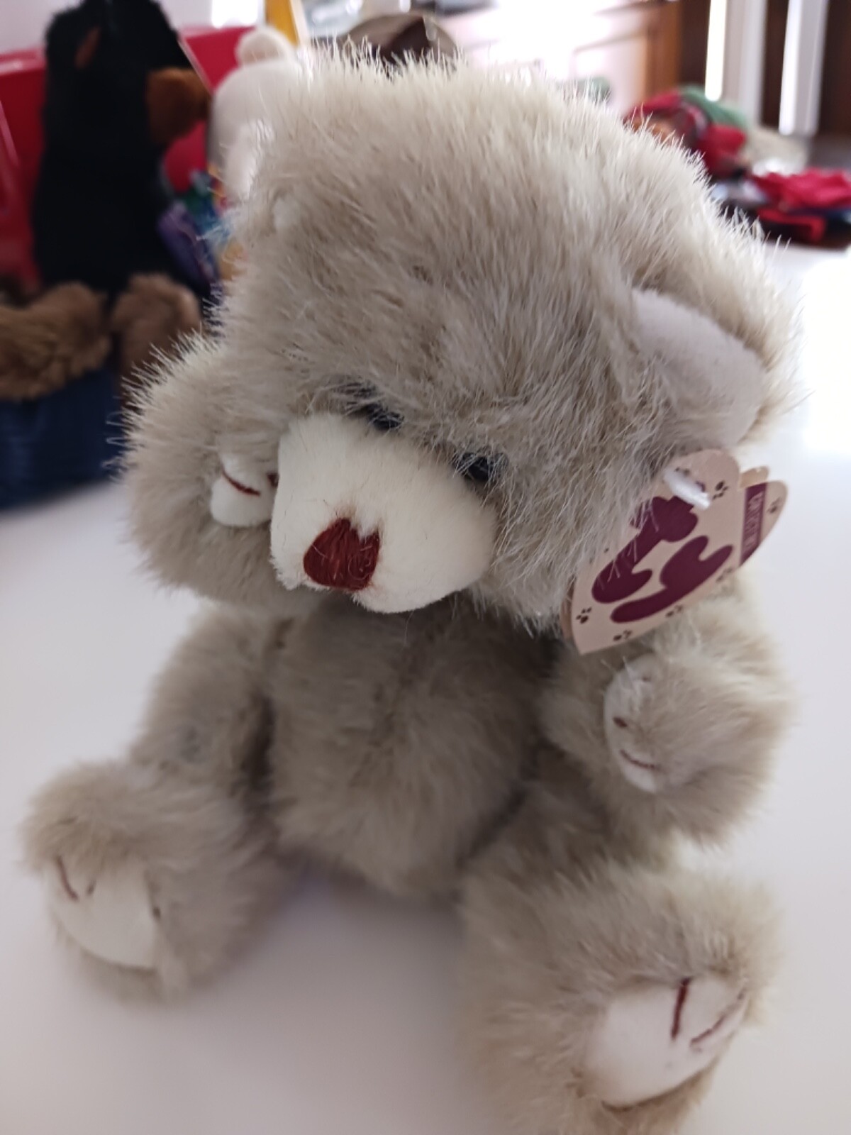 1993 Dickens Bear Collectible Ty Beanie Polyester Fiber China Plush ...