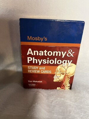 Mosby's Anatomy and Physiology Study and Review Cards Boxed Set | eBay
