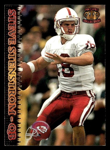 Steve Stenstrom 1995 Pacific Collection Rookie Card #175 Stanford ...