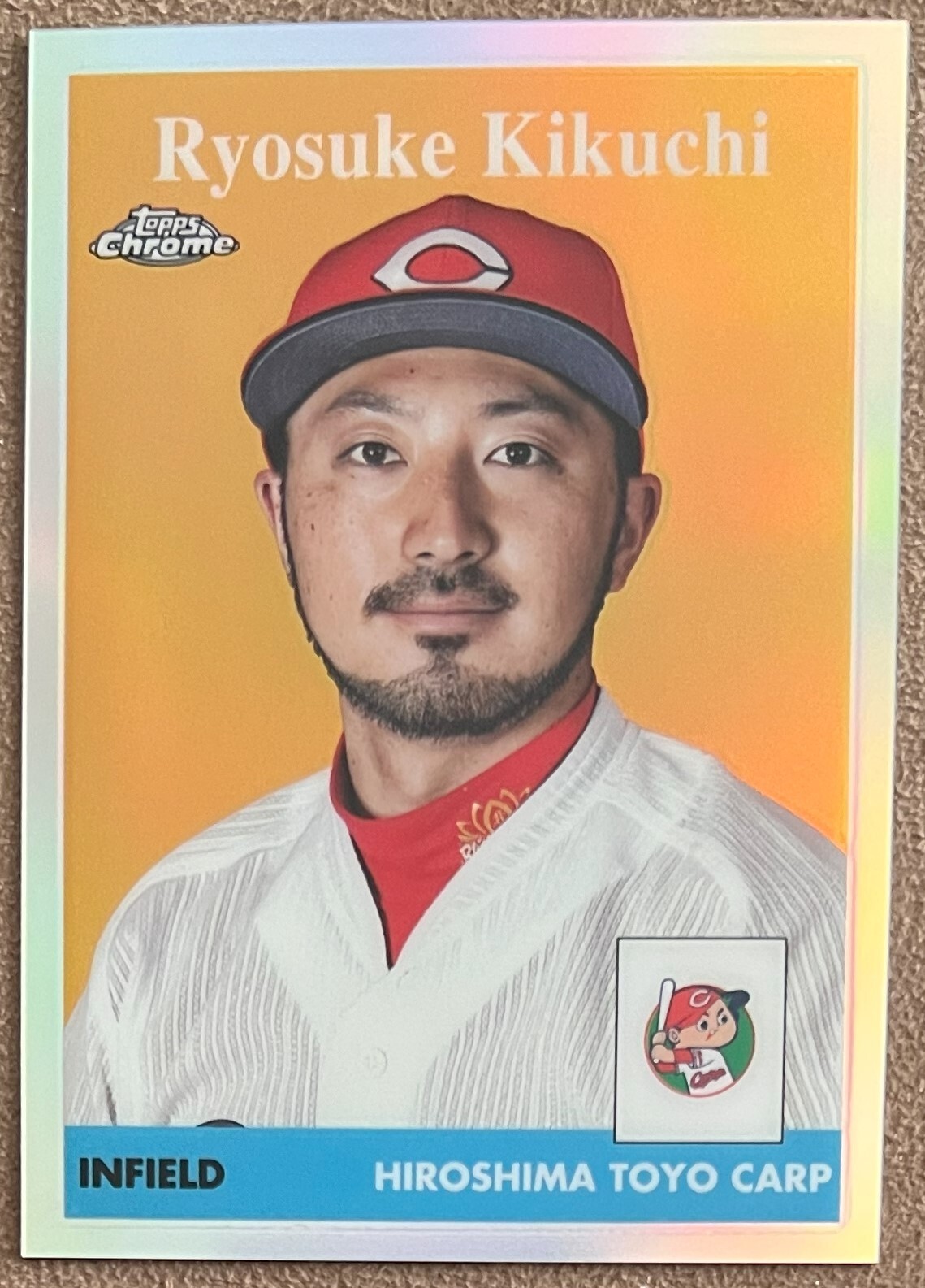 Ryosuke Kikuchi 2022 Topps Chrome Japan NPR 1958 Refractor #58-13 Hiroshima Toyo | eBay