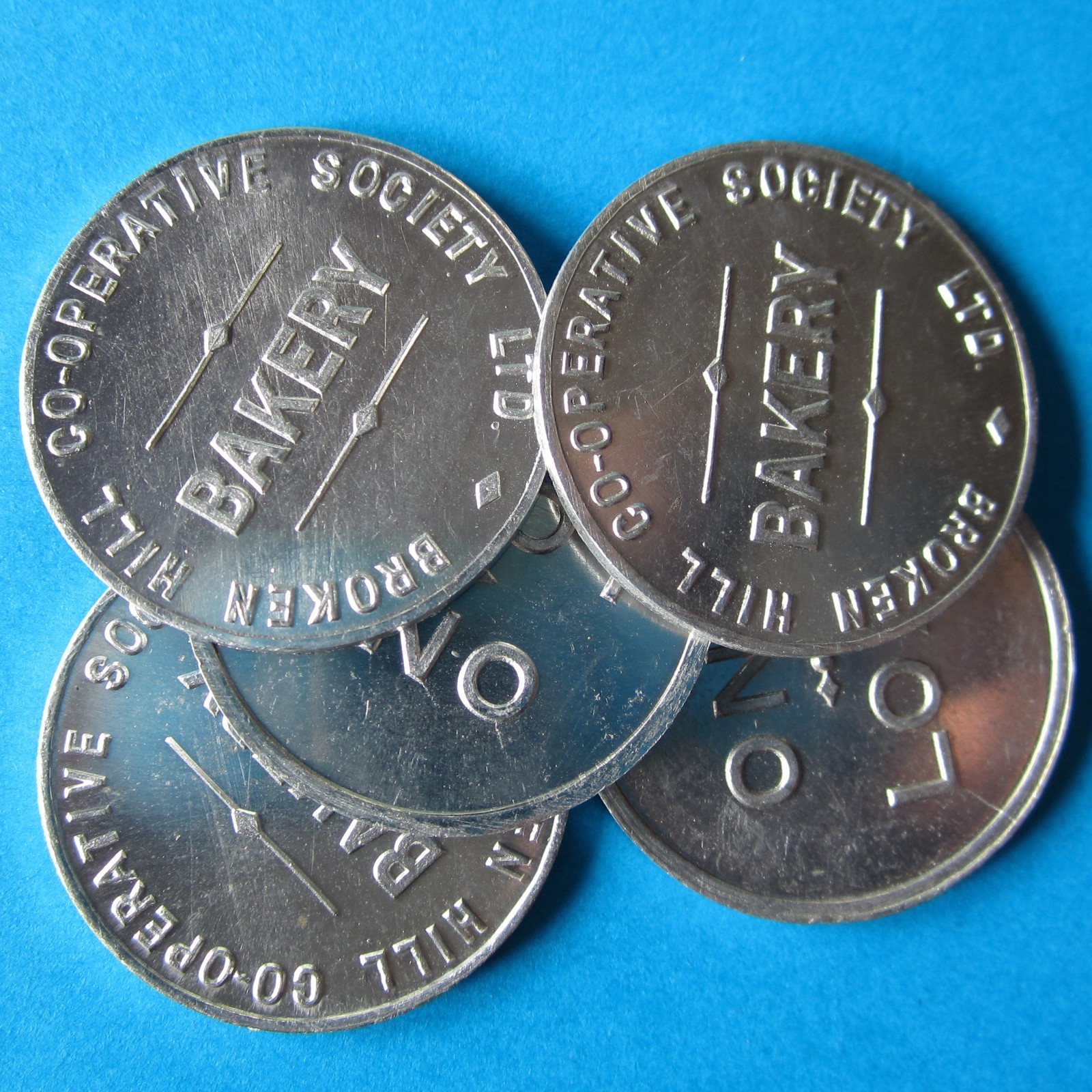 Australia Bread Token One Loaf Broken Hill Co-operative Society Ltd ...