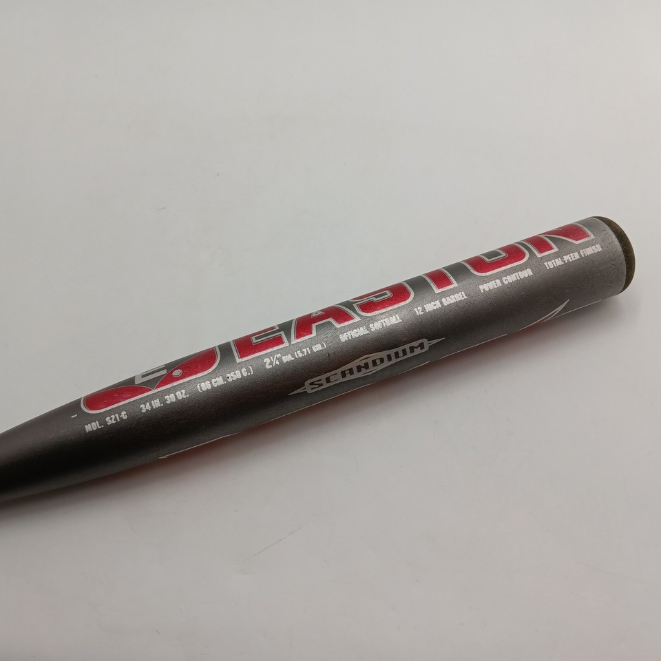 Easton RedLine Sc500 Softball Bat 34in 30 oz SZ1C-CORE Scandium | eBay