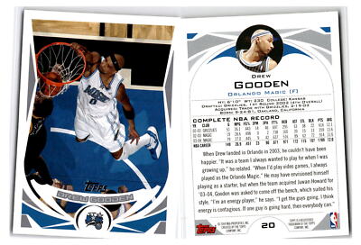 2004-05 Topps #20 Drew Gooden - Orlando Magic | eBay