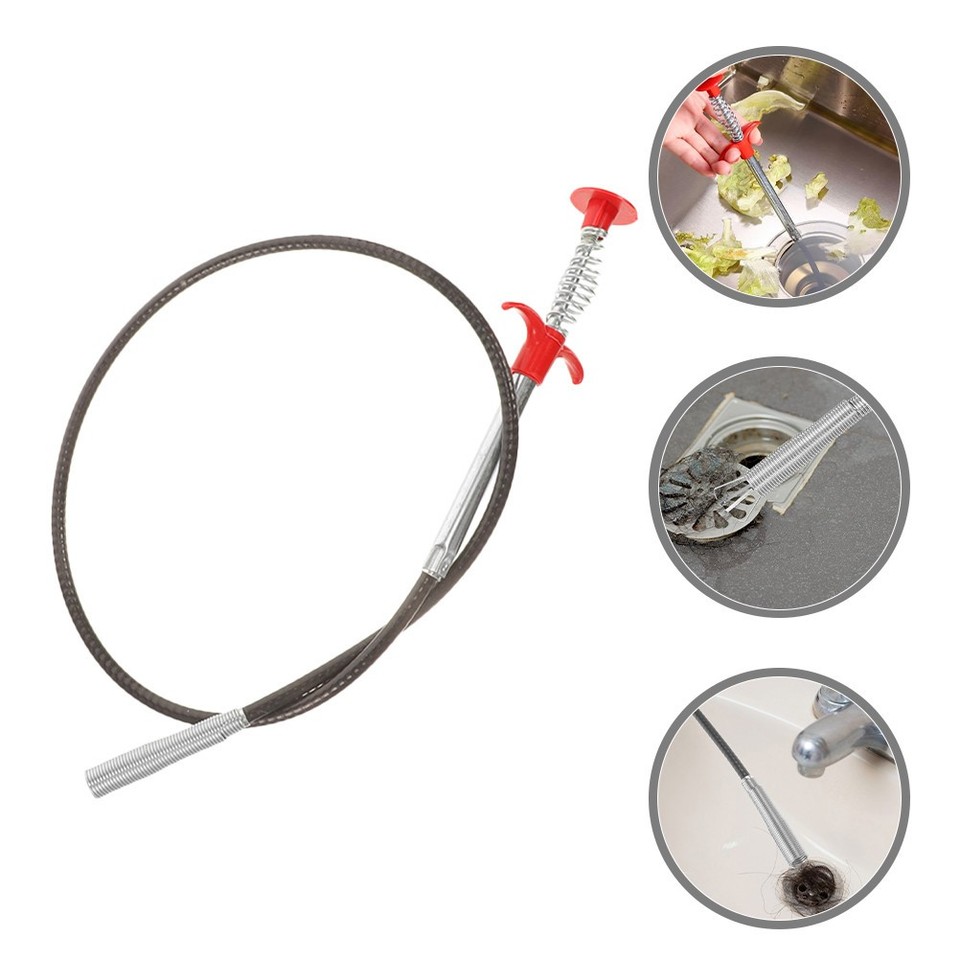 Flexible Four Claw Grabber Tool for Pipe Dredging in Bathroom Kitchen ...