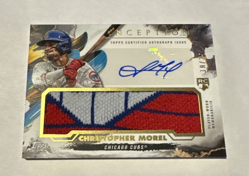 Christopher Morel 2023 Topps Inception Rookie Patch Auto 18/25 ...