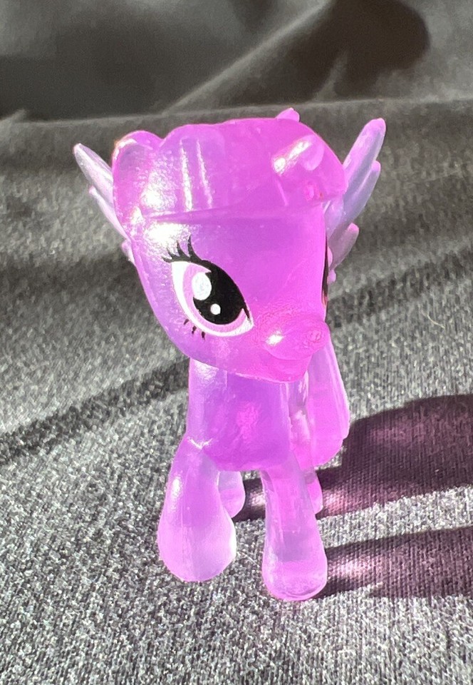 2019 My Little Pony FiM 1.5" Twilight Sparkle Clear Exclusive Body Mini ...