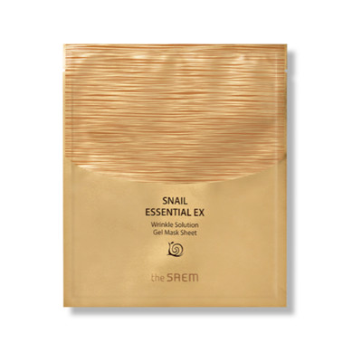 [the SAEM] Snail Essential EX Wrinkle Solution Gel Mask sheet 28ml x 10 ...