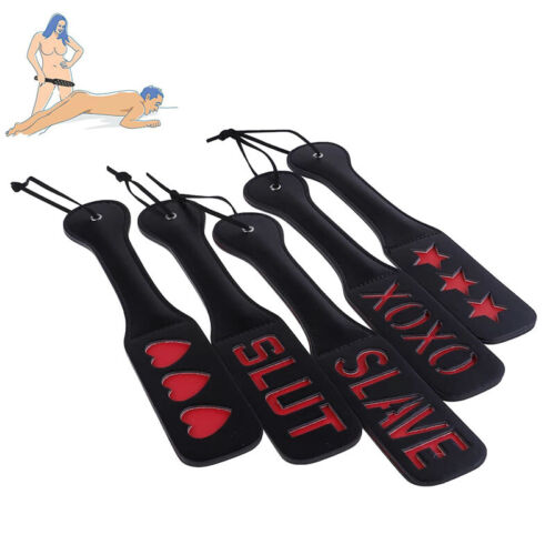 Bdsm Bondage Double Layer Spanking Paddle Slap Whips Flogger Kinky Sex