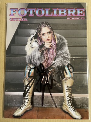 MARIGOLD Giulia Autographed Photo Book FOTOLIBRE No.75 WWE NXT STARDOM ...