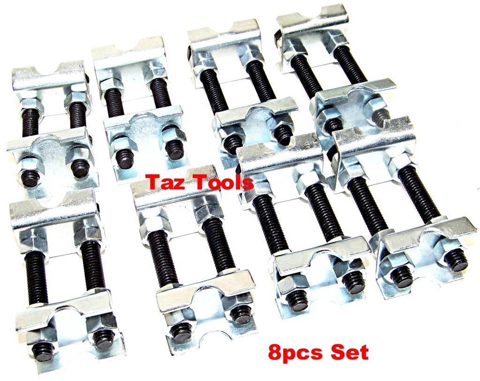 8 pcs Mini Coil Spring Compressor Adjustable Spring Struts Shocks ...