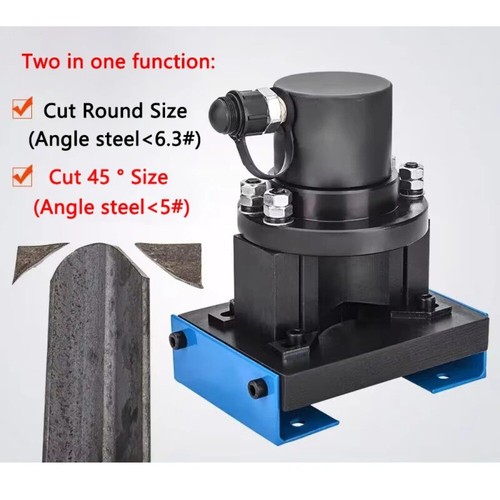 Hydraulic Angle Iron Chamfering Machine DJ-55 Angle Steel Cutting Angle ...
