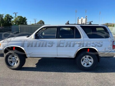 1996-2002 Toyota 4Runner NF Stainless Fender Wheel Well Trim 4Pc for 96 ...