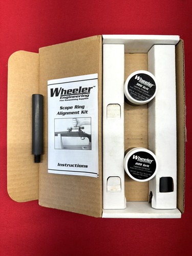wheeler scope ring alignment and lapping kit 1” Tubes | eBay