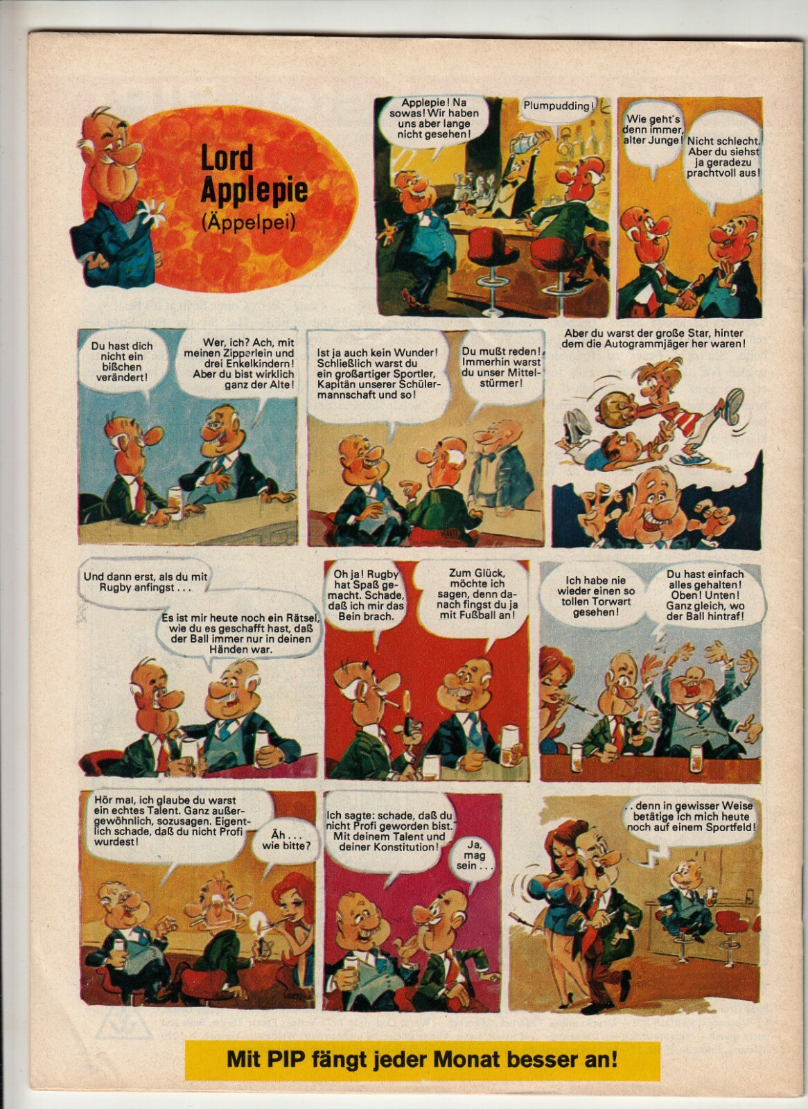 Pip International 2. Jahrgang 1972 Nr. 1 (1-2) schöner Zustand ...