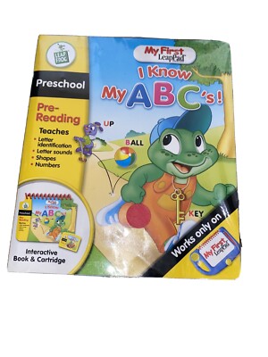 Leap Frog My First LeapPad: I Know My ABCs Interactive Book & Cartridge ...