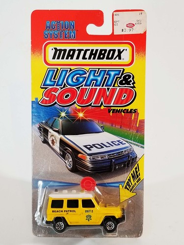Matchbox Mercedes-Benz 280 GE Beach Patrol / 1997 Light & Sound ...