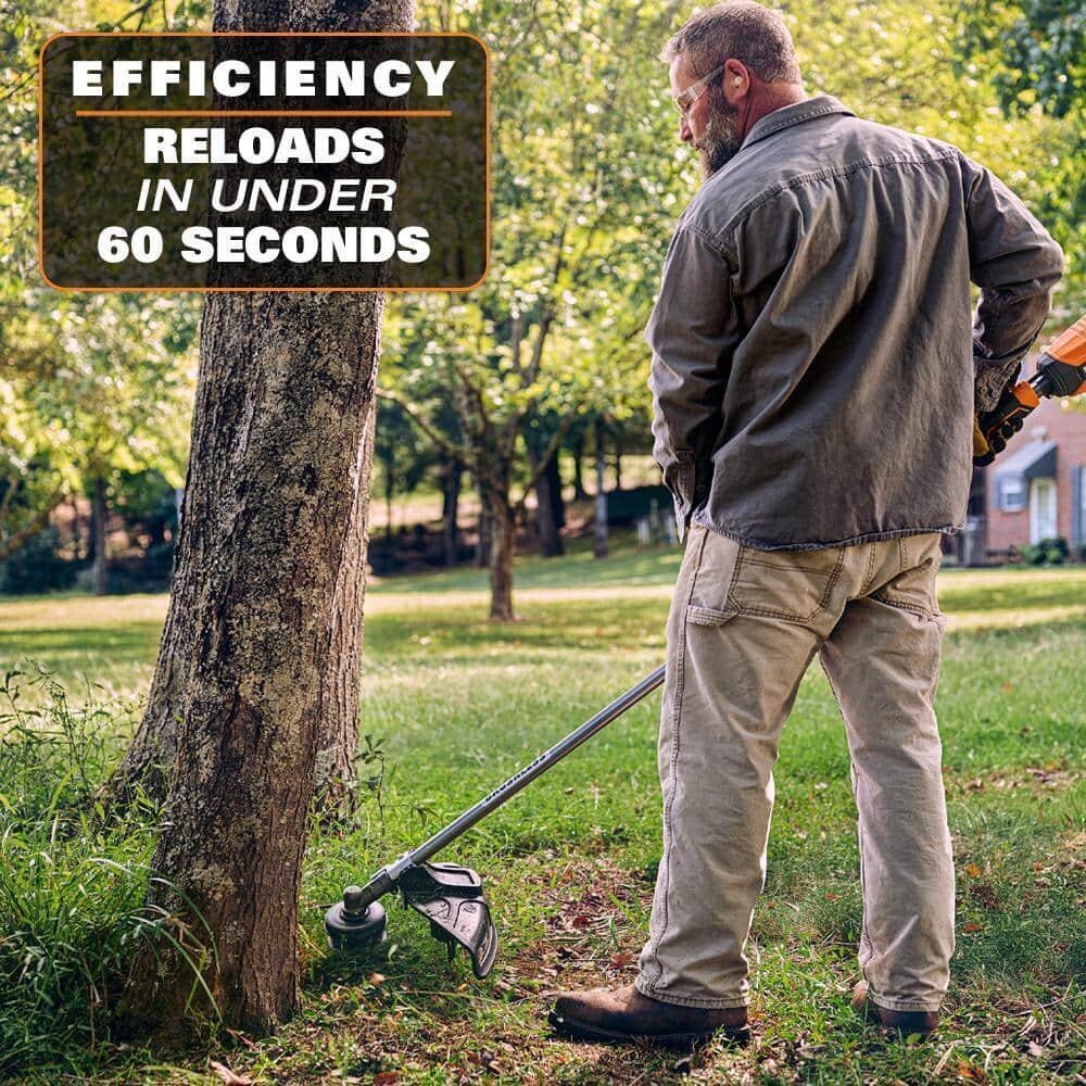 RIDGID String Trimmer 14" 18V Cordless Straight Shaft Variable Speed ...