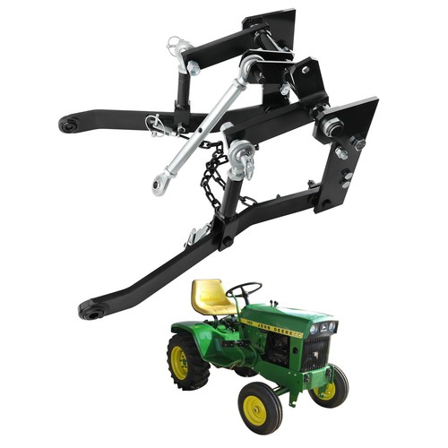 Heavy Duty Three Point Hitch Receiver Kit for John Deere Tractor 140 ...