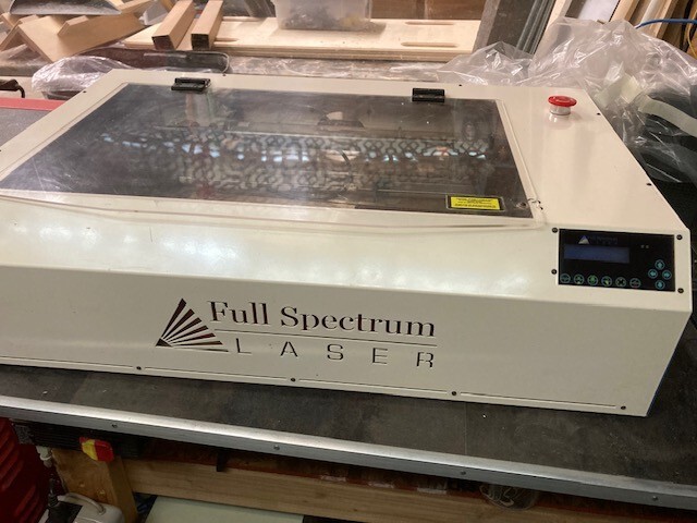Laser Cutter & Engraver, Full Spectrum, 40 Watt (Comes with Extra Bran ...