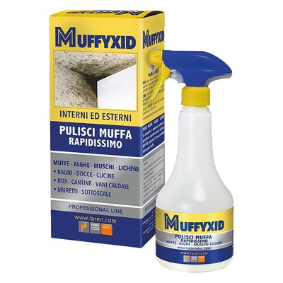 ANTIMUFFA SPRAY 'MUFFYXID' Lt. 0,5- 12 pezzi - FAREN | eBay