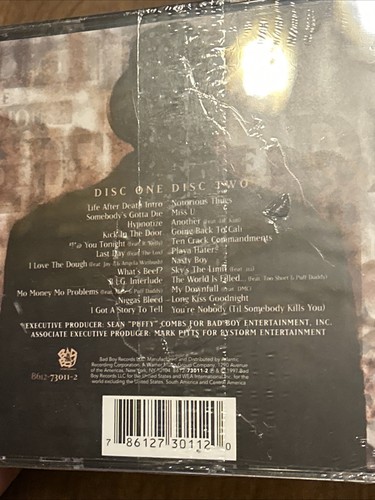 Notorious BIG Life After Death 2 disc CD Set Factory Sealed Vintage | eBay