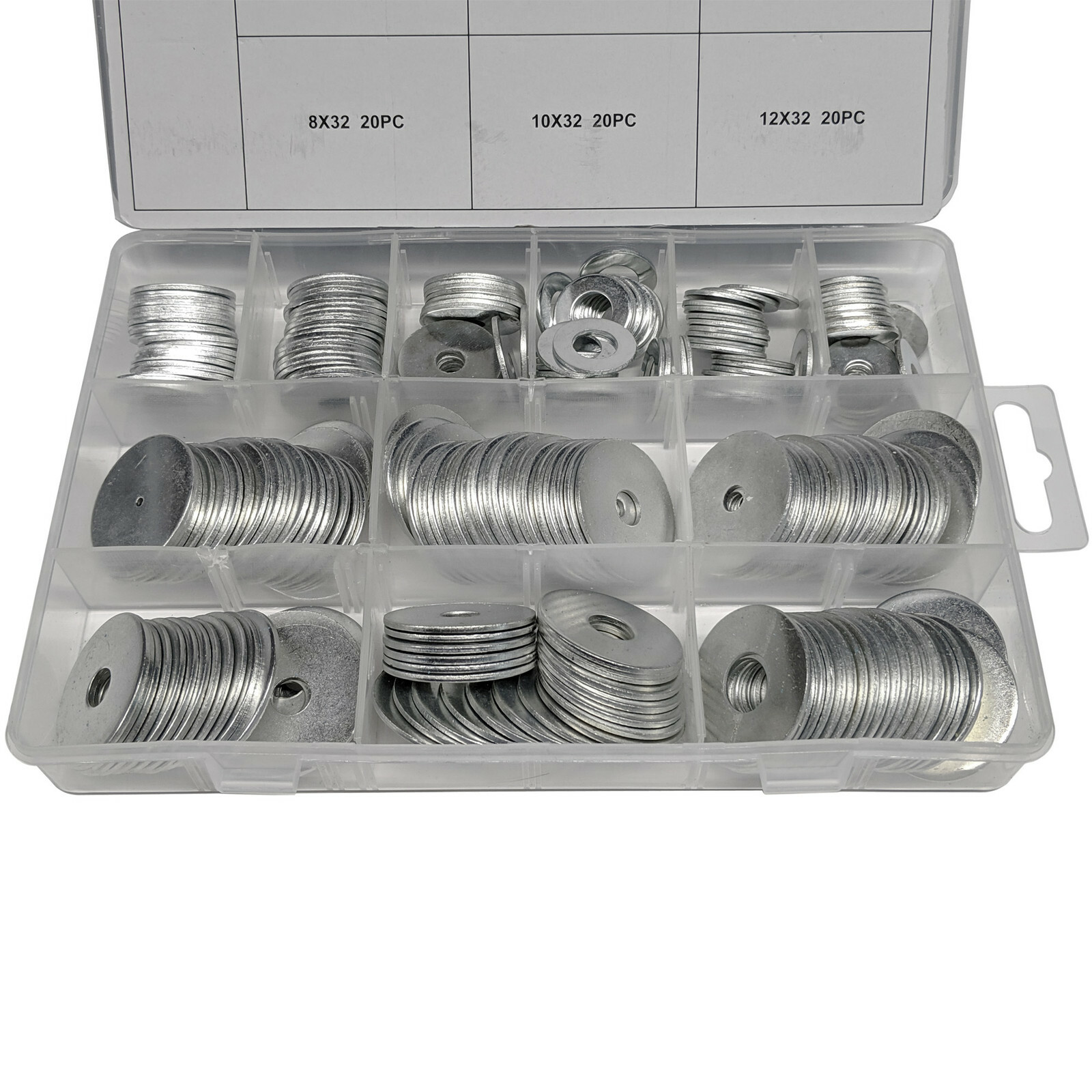 240 large Penny Washers M2 M4 M6 M8 M10 M12 carbon steel washers 2mm ...