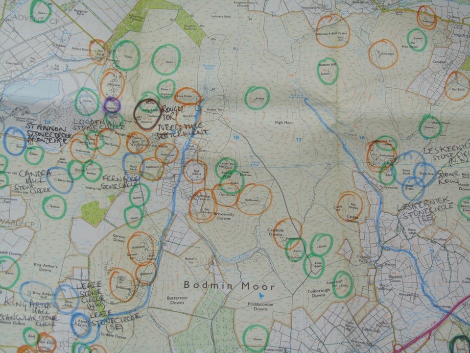 Ordnance Survey Explorer 1:25,000: Sheet 109 Bodmin Moor & Camelford ...