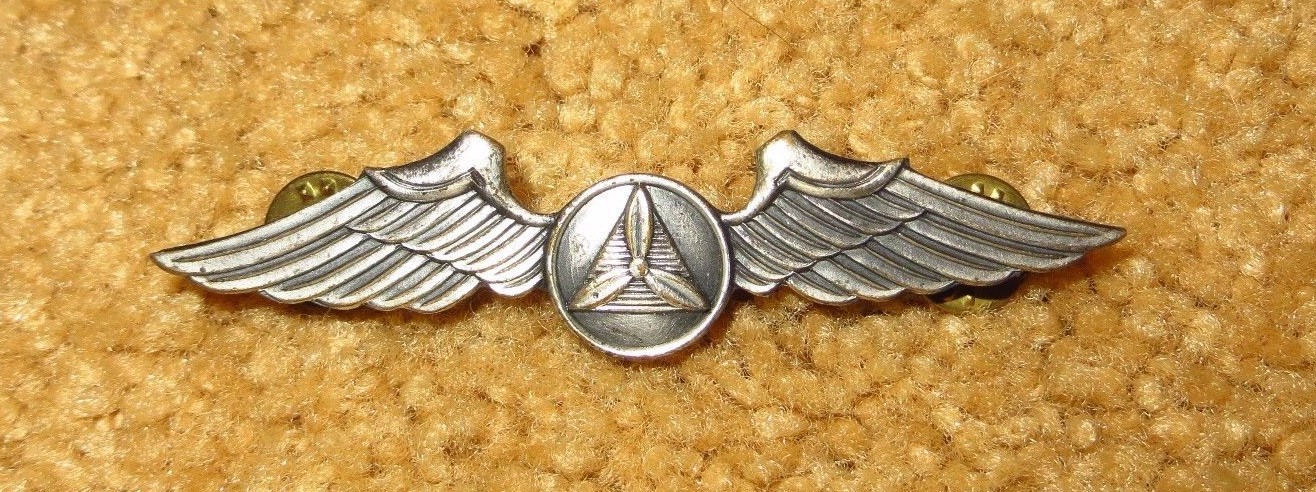 ORIGINAL CAP CIVIL AIR PATROL Pilot Wing Badge Insignia | eBay