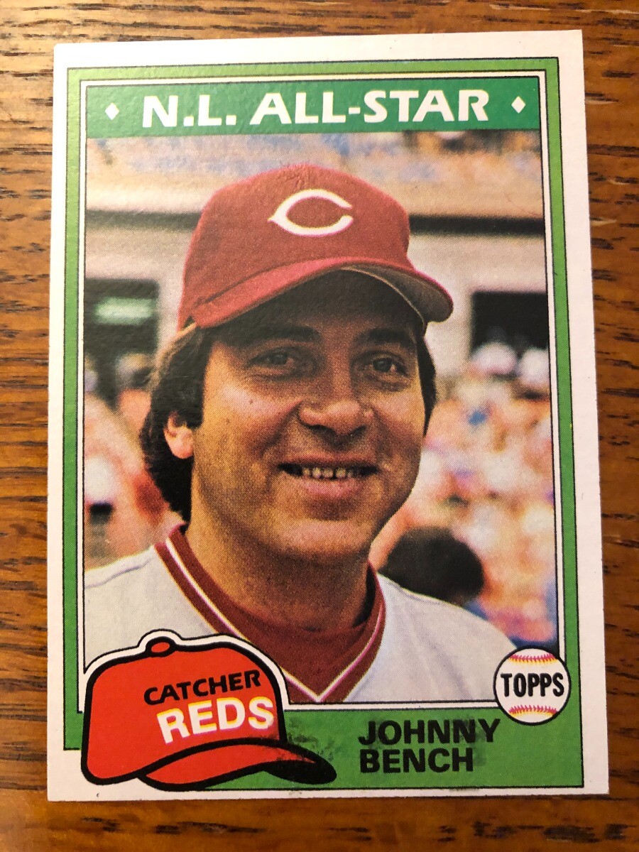 Johnny Bench Baseball Card