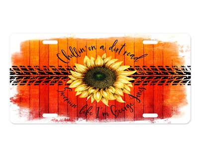 Dirt Road Aluminum Front License Plate Car Accessory | eBay