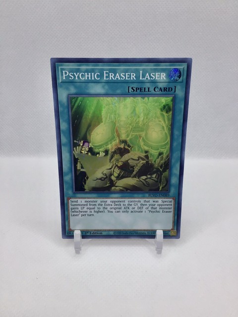 Yu-Gi-Oh! TCG Psychic Eraser Laser Blazing Vortex BLVO-EN089 1st ...