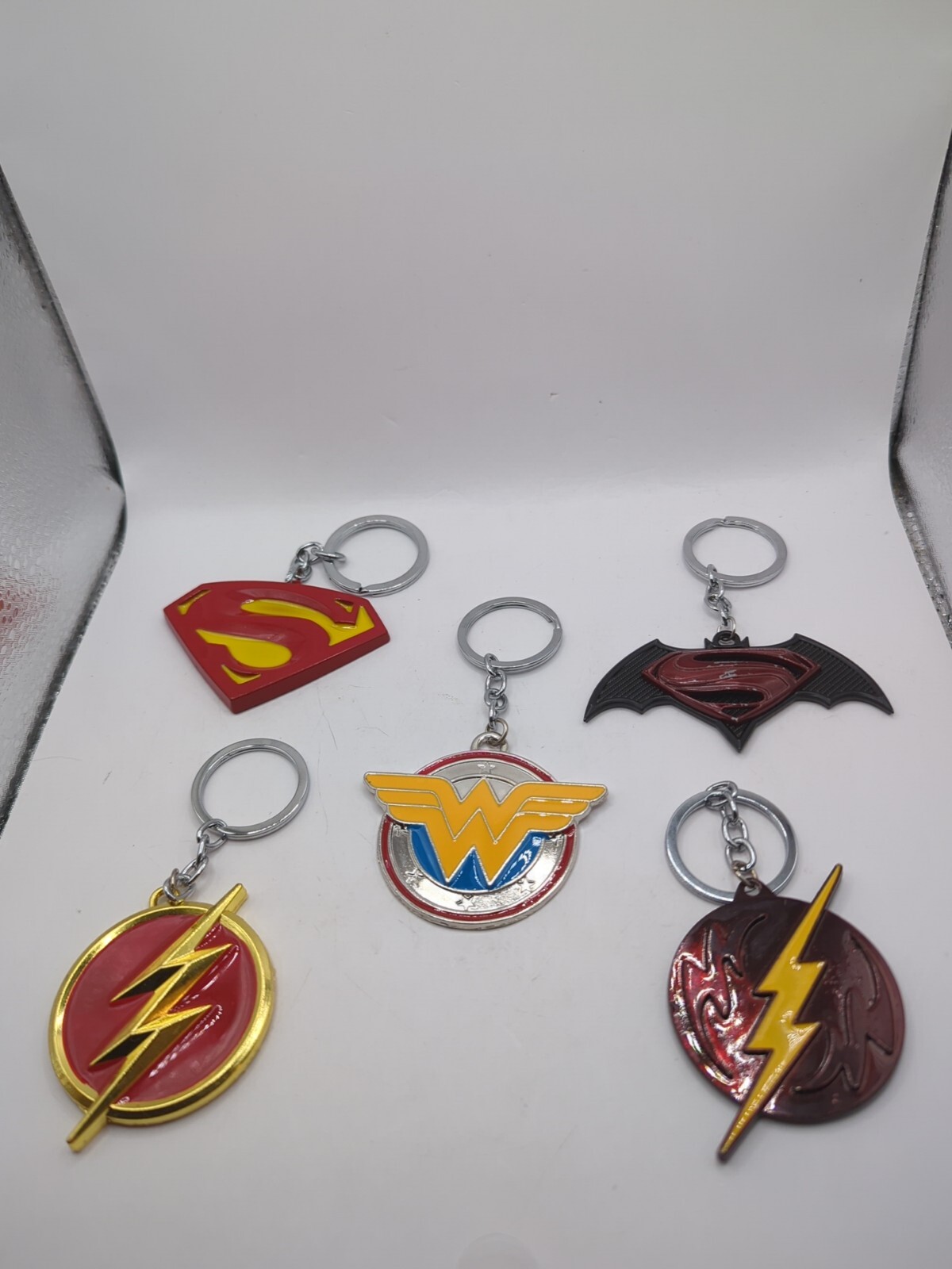 Lot of 5 DC Super Hero Key Chains | eBay