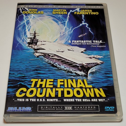 The Final Countdown (DVD, 1980) Kirk Douglas Martin Sheen Free 1-Day ...