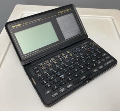 Sharp Wizard OZ-8600 256kB Electronic Organizer Calculator - TESTED ...