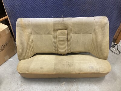 1975-1985 Volvo 242 240 244 Rear Bench Seat Assembly Tan Cloth OEM ...