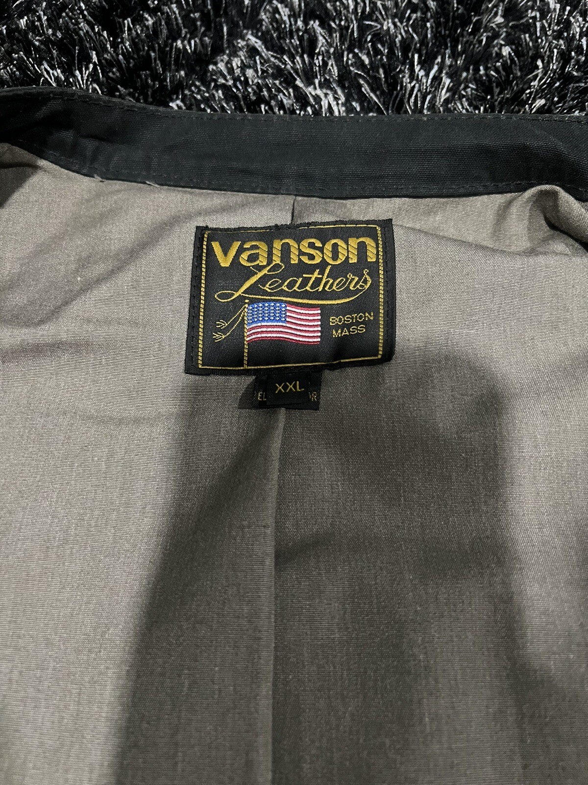 vanson leather motorcycle jacket - Gem