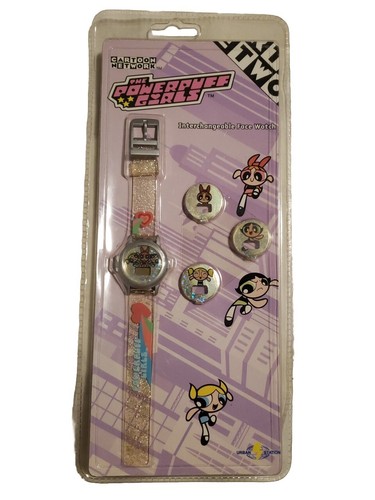 Vintage NOS Powerpuff Girls Interchangeable Face Watch / Cartoon ...