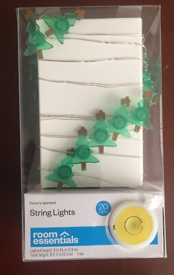 NEW ROOM ESSENTIALS STRING LIGHTS Little Fairy Lights Battery Trees ...
